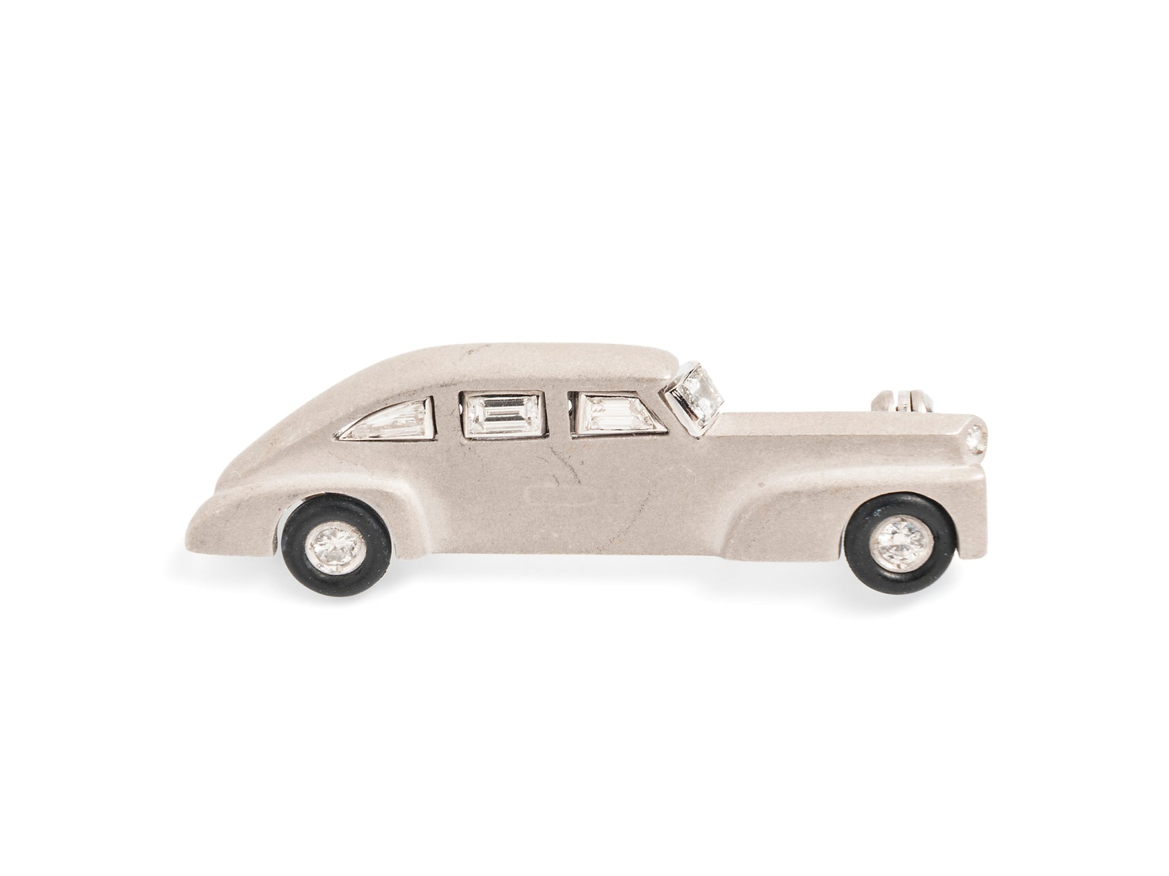 Set of Three Enamel and Diamond Car Brooches – Tiina Smith Jewelry